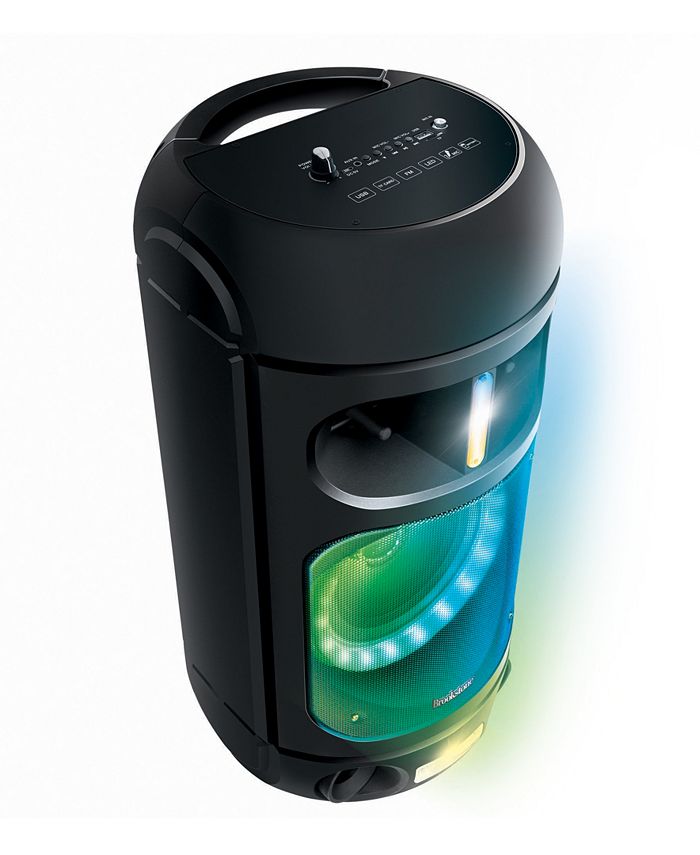 Brookstone Rumble Tower Wireless LED Speaker with Bluetooth - Macy's