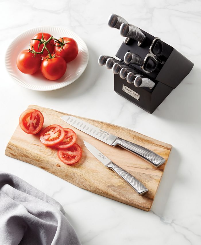 Hampton Forge 13 Piece Paxton Block Cutlery Set - Macy's