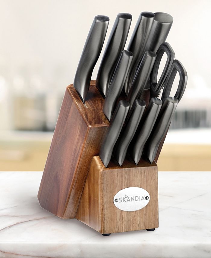 Hampton Forge 12 Piece Ashton Block Cutlery Set - Macy's