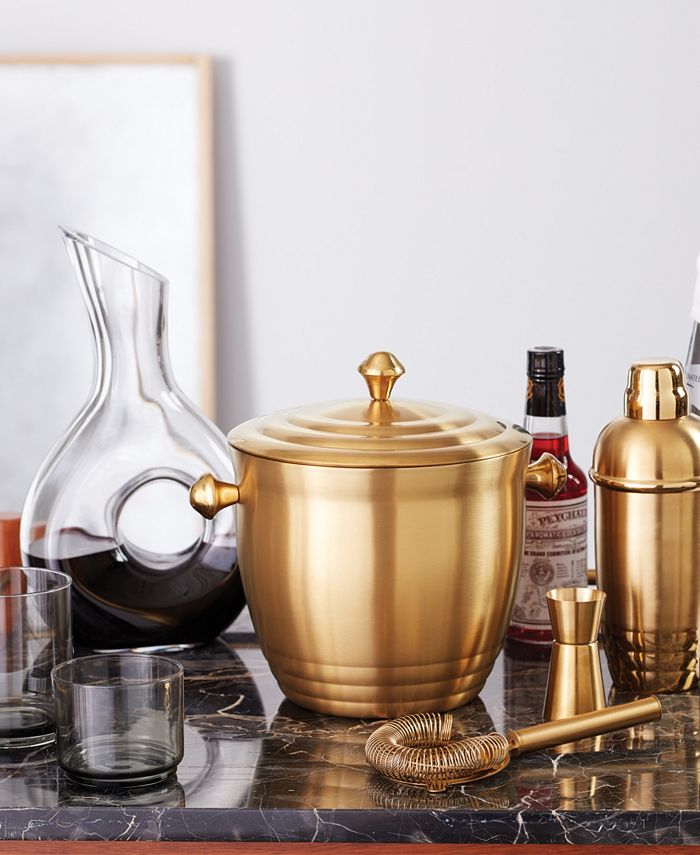 Lenox Tuscany Classics Gold Ice Bucket - Macy's