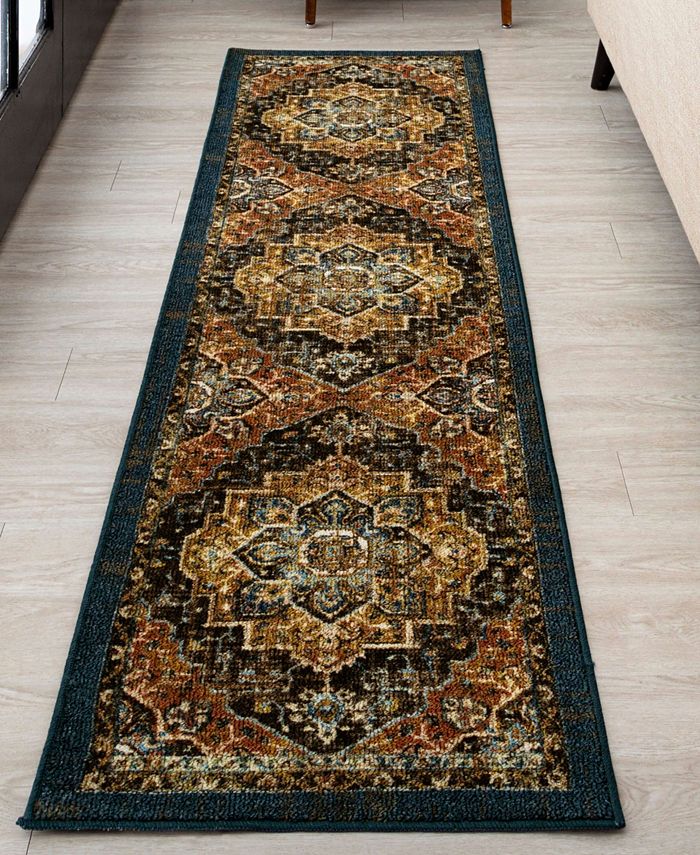 Mohawk Soho Shalred 2' x 8' Runner Area Rug - Macy's