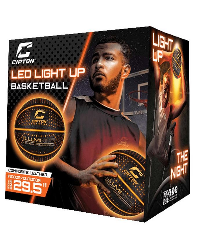 Cipton Sports Illuminate Light-Up Day and Night Official Size Composite ...