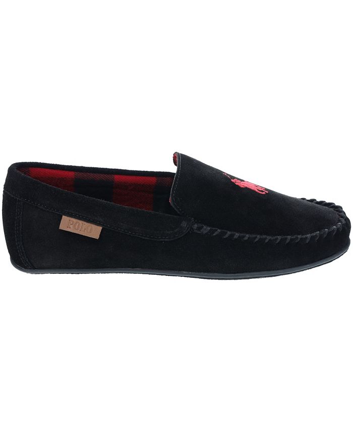 Polo Ralph Lauren Men's Collins Genuine Suede Moc Slipper - Macy's