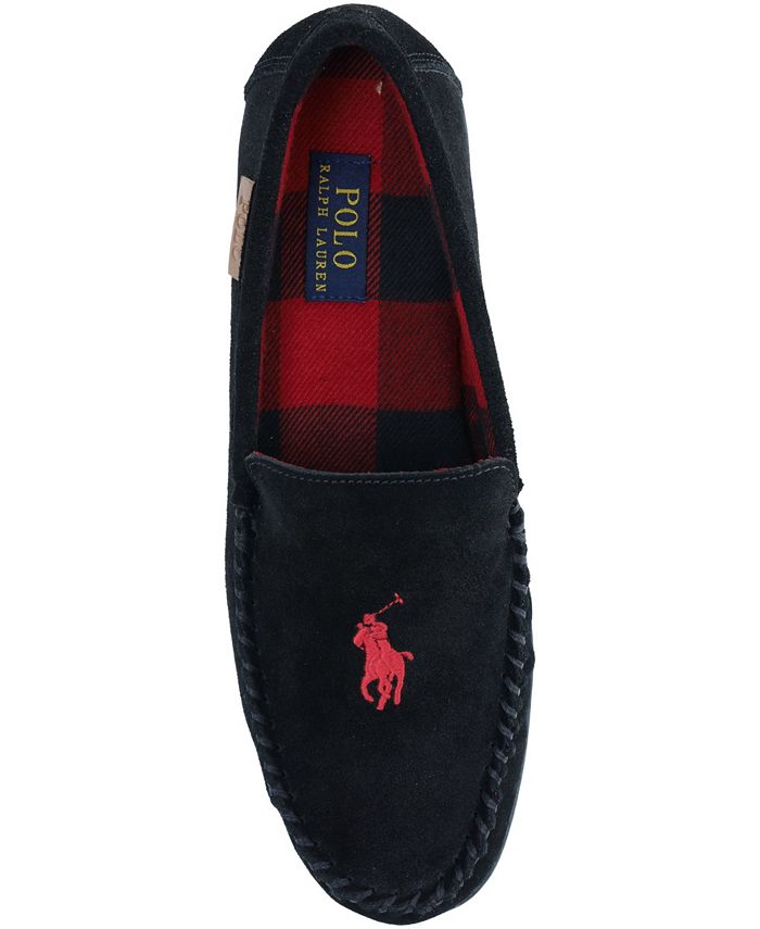 Polo Ralph Lauren Men's Collins Genuine Suede Moc Slipper - Macy's