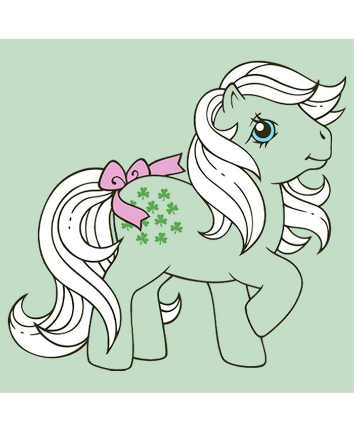 Hasbro Girl's My Little Pony Minty Cutie Mark Child T-Shirt - Macy's