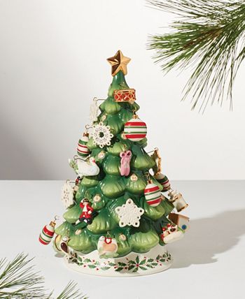 Lenox Treasured Traditions Days of Christmas Tree and Ornament, Set of ...