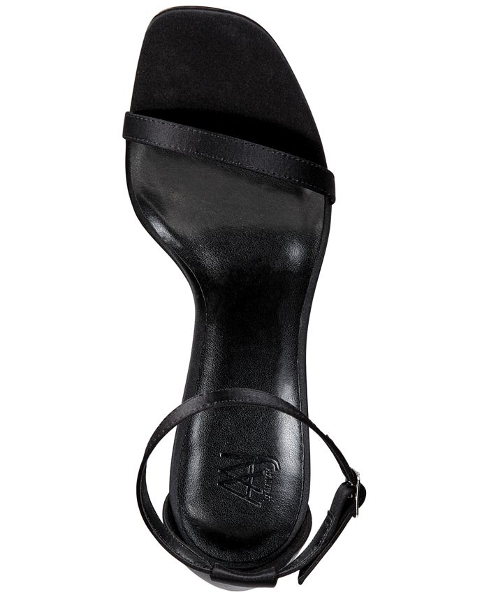 AAJ By Aminah Women's Nadya Architectural-Heel Dress Sandals - Macy's