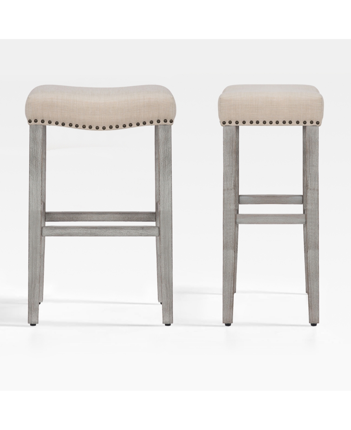 Click here for 29 Upholstered Saddle Seat Faux Leather Bar Stool... prices