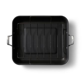 Calphalon Premier Hard-Anodized Nonstick 16" Roasting Pan with Rack ...