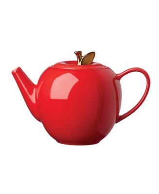kate spade new york Knock on Wood Apple Teapot - Macy's