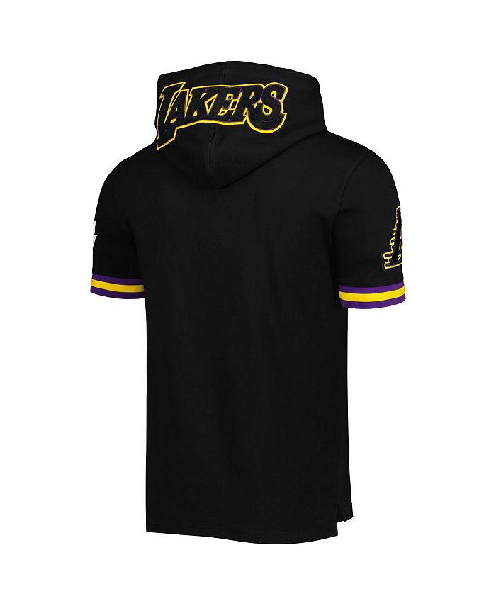 Pro Standard Men's LeBron James Black Los Angeles Lakers Name and ...