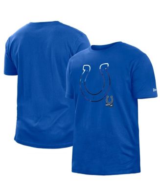 Men's New Era Blue Indianapolis Colts 2022 Sideline Ink Dye T-shirt ...
