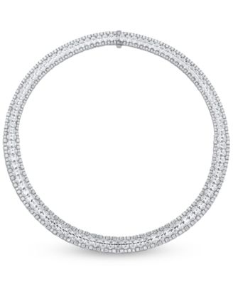 Cubic zirconia collar necklace store