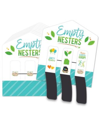 Big Dot of Happiness Empty Nesters - Empty Nest Party Game Pickle Cards ...