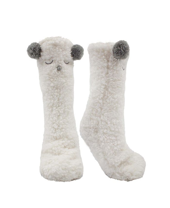 MinxNY Women's Rose and Shea Butter Infused Friendly Lounge Sock - Macy's