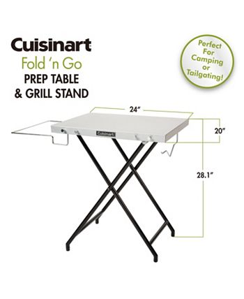 Cuisinart Fold 'N Go Prep Table and Grill Stand - Macy's