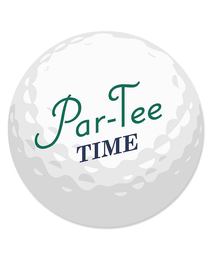 Big Dot of Happiness Par-Tee Time - Golf - Birthday or Retirement Party ...