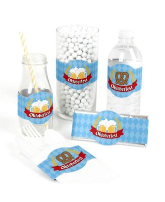 Oktoberfest - Beer Festival Party DIY Wrapper Favors and Decorations ...