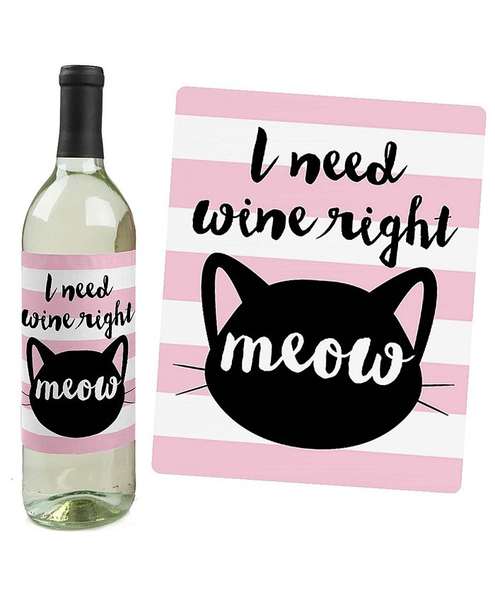 Big Dot of Happiness Purr-fect Kitty Cat - Kitten Meow Party Decor ...