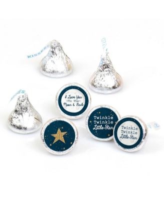 Twinkle Twinkle Little Star - Round Candy Sticker Favors (1 sheet of ...