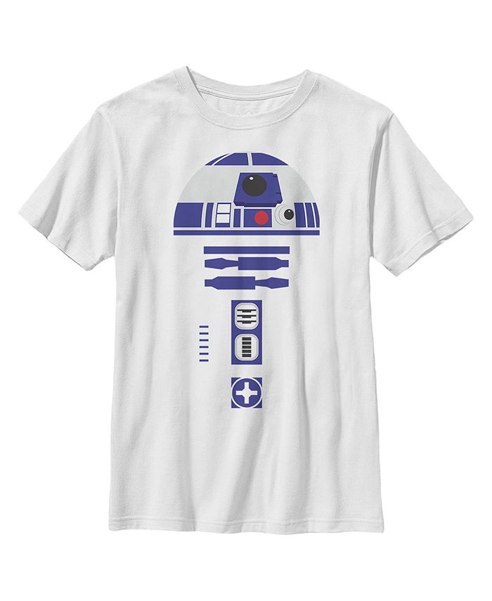 Disney Lucasfilm Boy's Star Wars: A New Hope R2-D2 Body Child T-Shirt ...