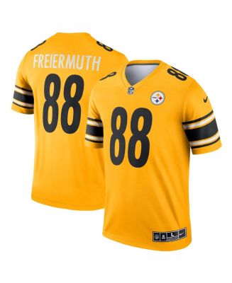 Men's Nike Pat Freiermuth Gold Pittsburgh Steelers Inverted Legend ...