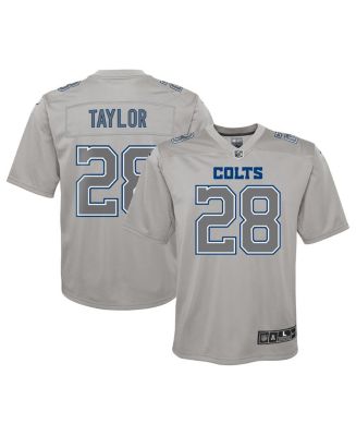 Big Boys Nike Jonathan Taylor Gray Indianapolis Colts Atmosphere Game ...