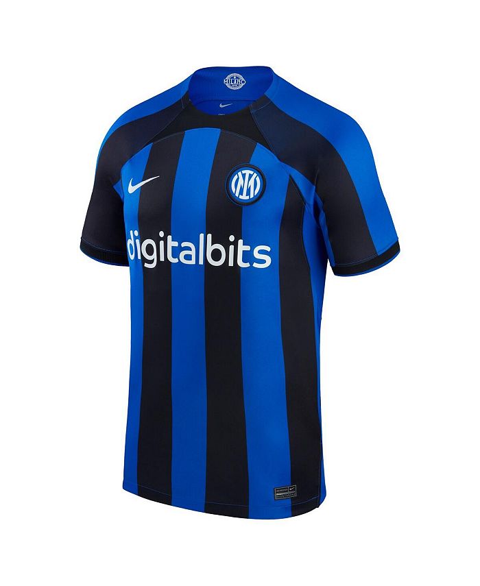 Nike Men's Blue Inter Milan 2022/23 Home Breathe Stadium Replica Jersey ...