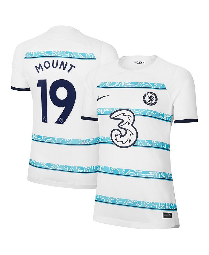 Nike Women's Mason Mount White Chelsea 2022/23 Away Breathe Stadium ...