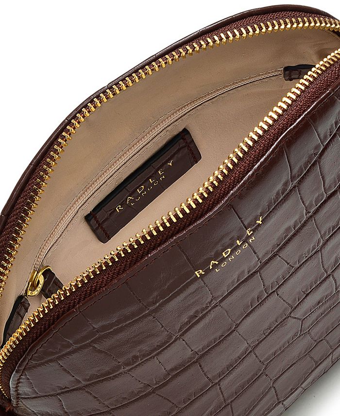 Radley London Women's Chelsea Faux Croc Zip Top Cross Body - Macy's