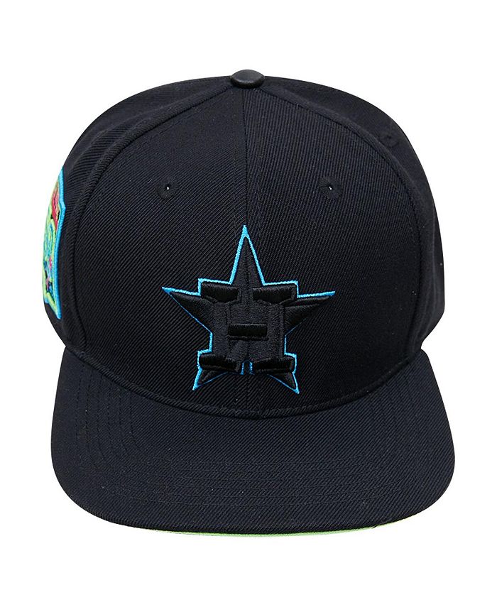 Pro Standard Men's Black Houston Astros Cooperstown Collection Neon ...