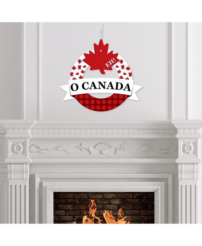 Big Dot of Happiness Canada Day - Outdoor Canadian Party Decor - Front ...