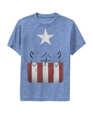 Boy's Marvel Captain America Body Child Performance Tee - Macy's