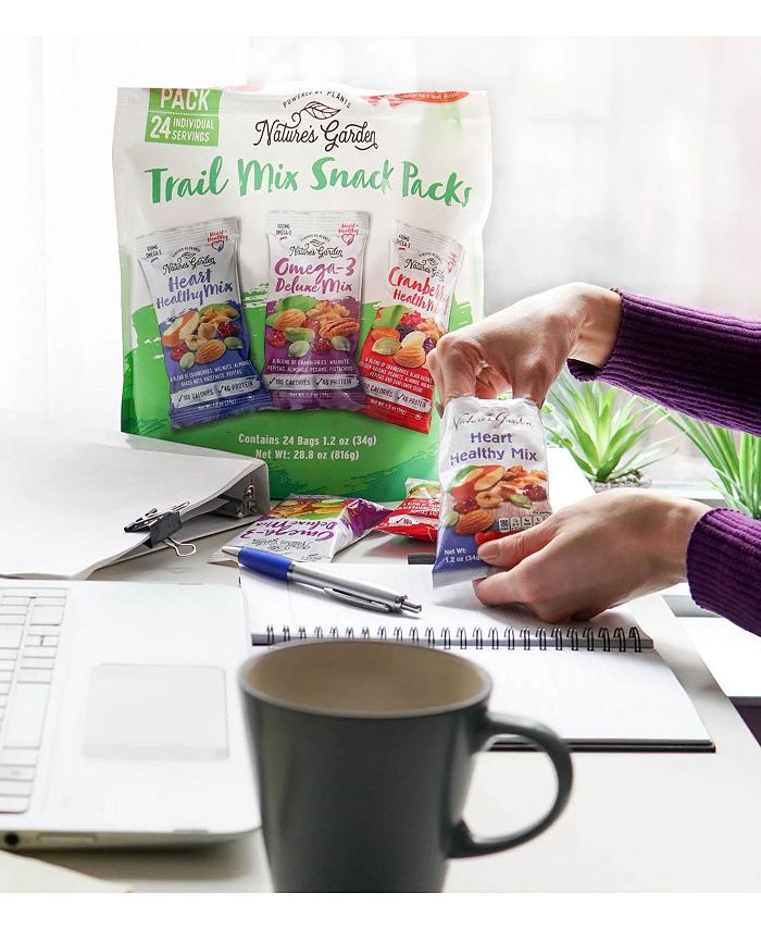 Nature's Garden Healthy Trail Mix Snack Packs - Pack of 3 - Macy's