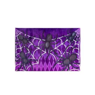 Evergreen Creepy Spiders Mat Peeper Layering Mat - Macy's