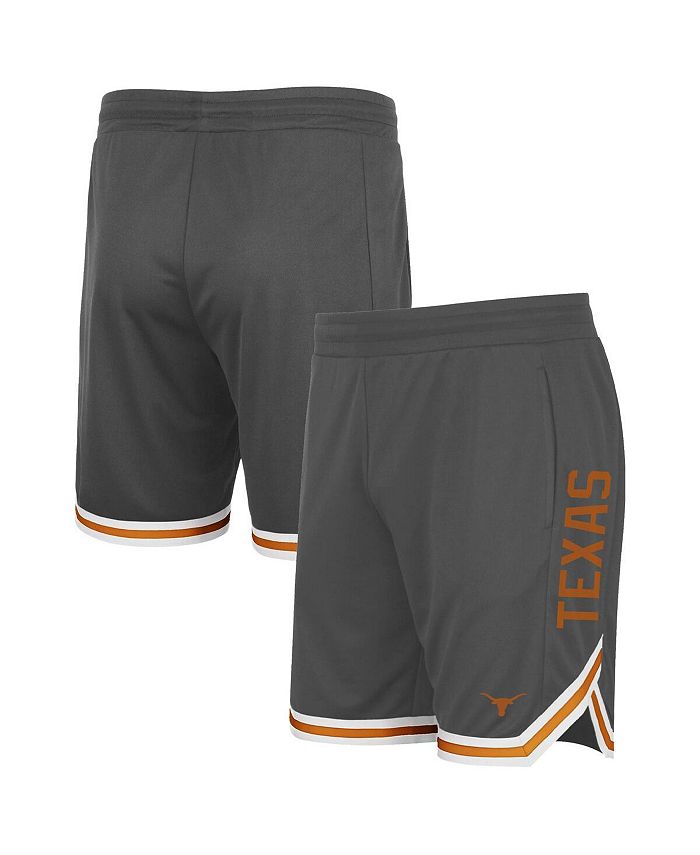 Colosseum Men's Charcoal Texas Longhorns Continuity Shorts - Macy's