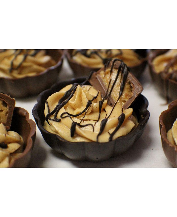 Lang's Chocolates 48 Dark Chocolate Dessert Shells - Macy's