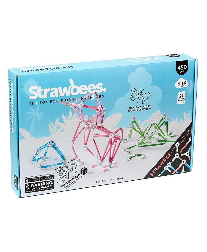 Strawbees Inventor Kit - 450 Pieces - Macy's
