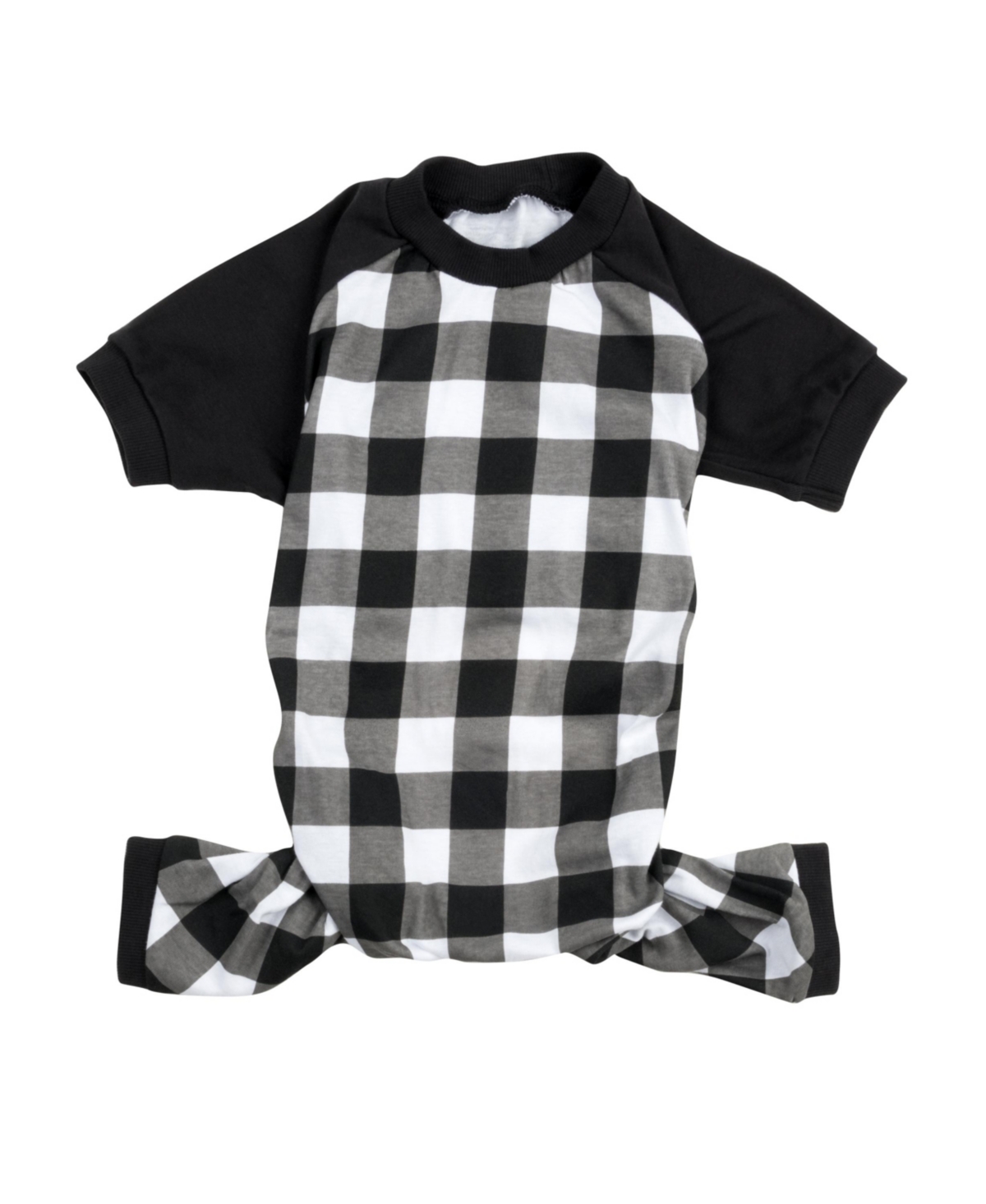 Click here for Leveret Dog Cotton Pajamas  Plaid Black and White... prices