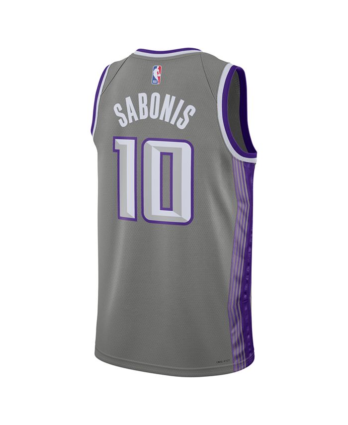 Nike Men's and Women's Domantas Sabonis Anthracite Sacramento Kings ...