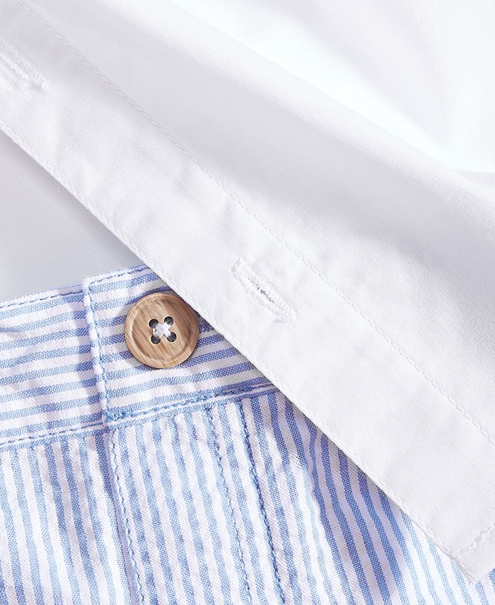 First Impressions Baby Boys Seersucker Shirt and Pants, 2 Piece Set, Created for Macy's - Macy's