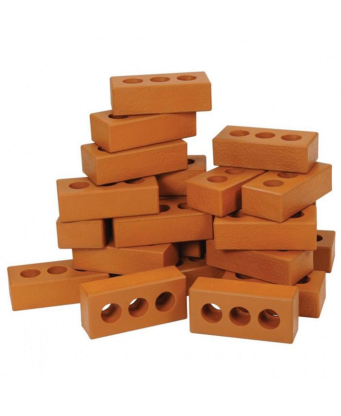 Kaplan Early Learning Foam Brick Builders - Set of 25 - Macy's