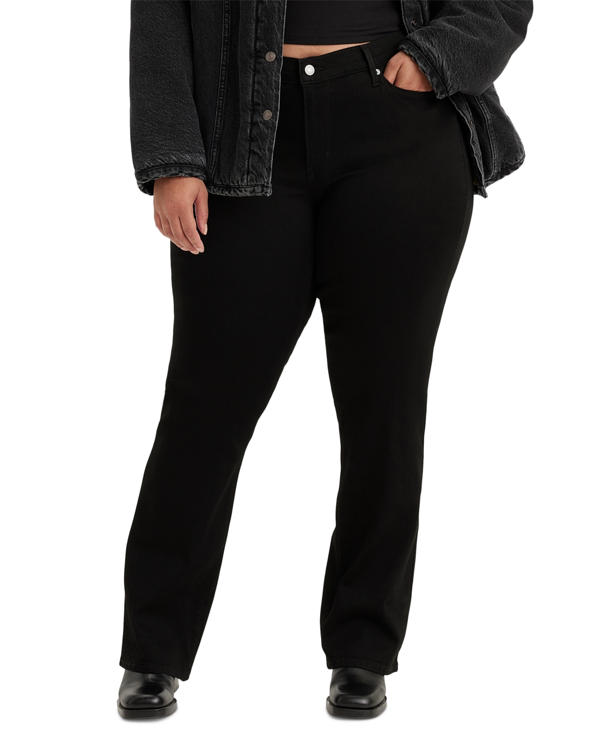 Click here for Levis Trendy Plus Size 415 Classic Bootcut Jeans -... prices