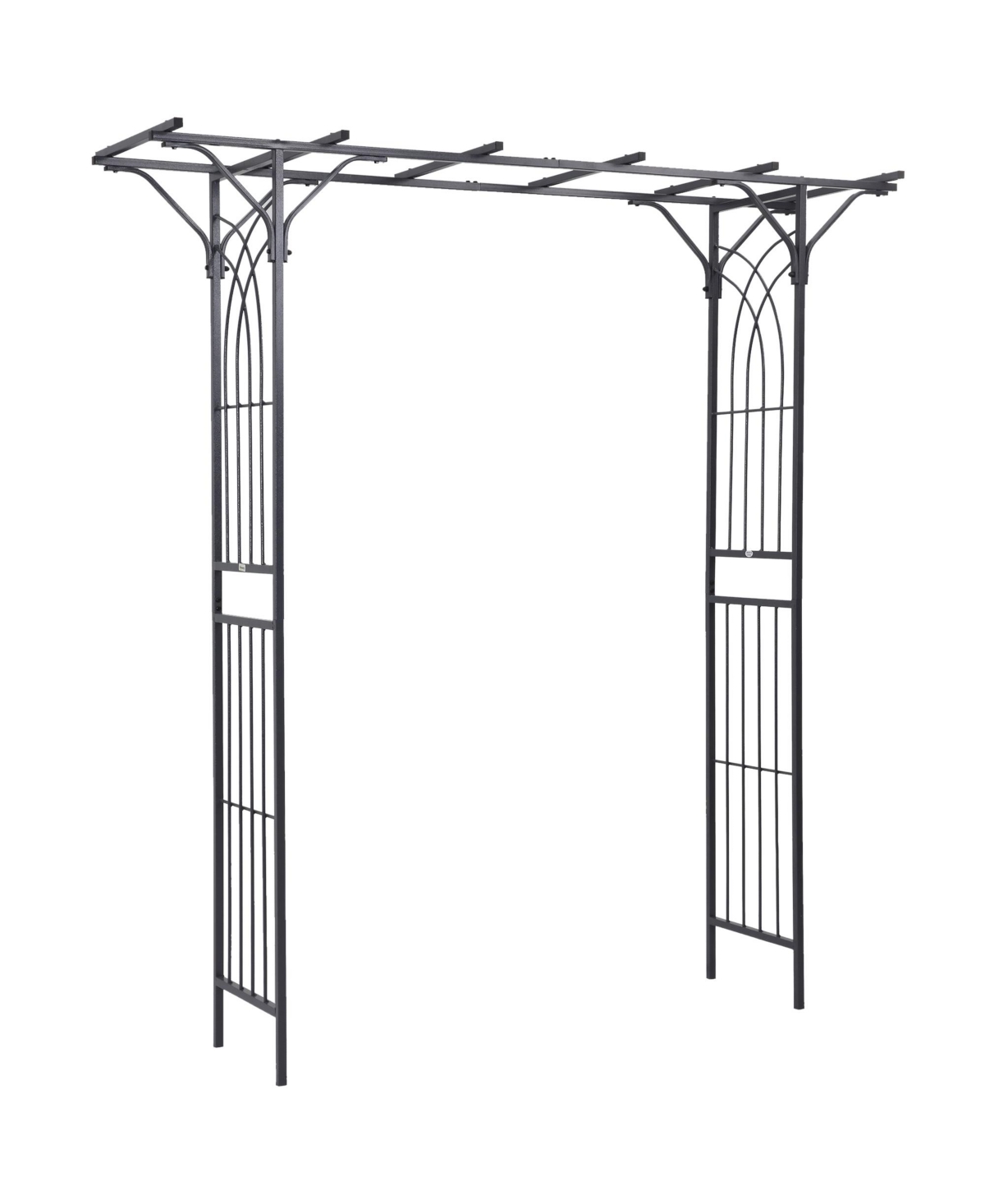 Click here for 7ft Garden Arch Arbor for Decorative Climbing Plan... prices