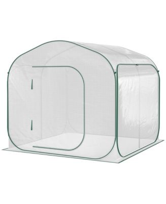 Outsunny Inst 7' x 6' Backyard Pop-Up house, Portable Hot House, - Macy's