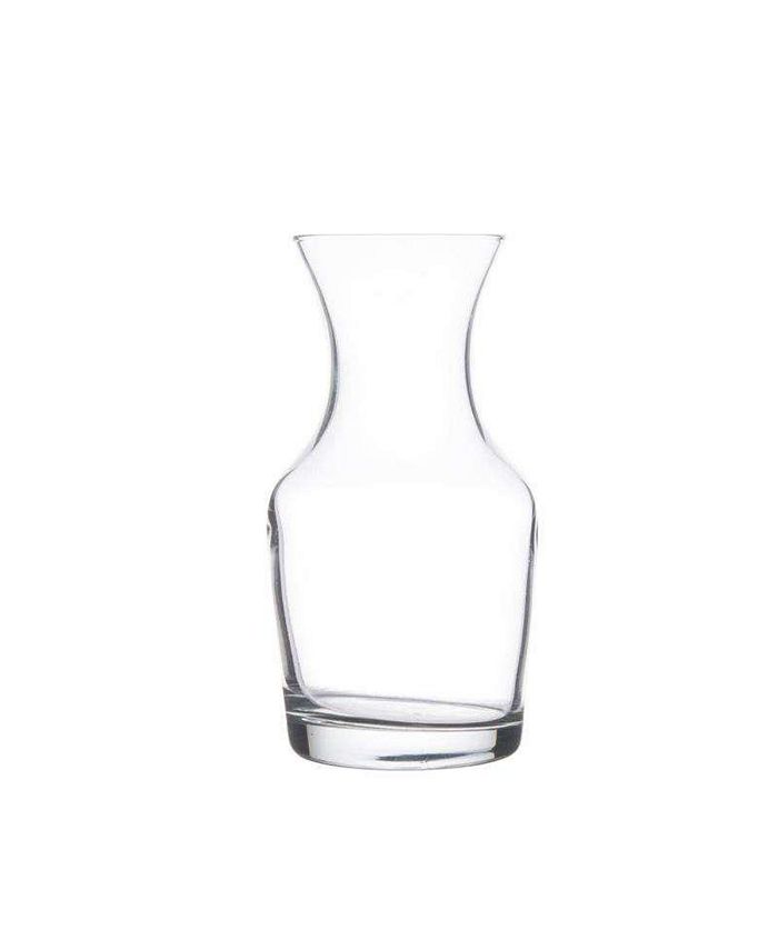 Smarty Had A Party 7.5 oz. Clear Disposable Plastic Mini Wine Carafes ...