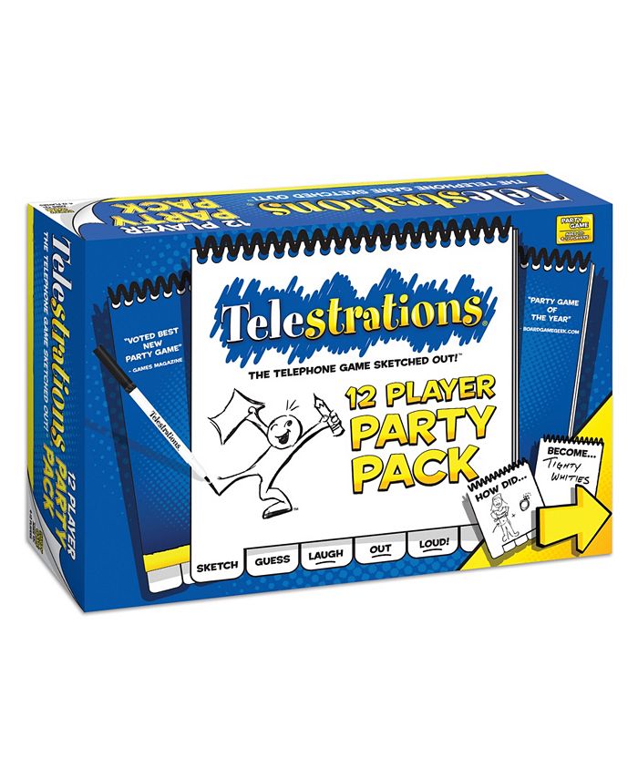 USAopoly Telestrations 12 Player the Party Pack Game - Macy's