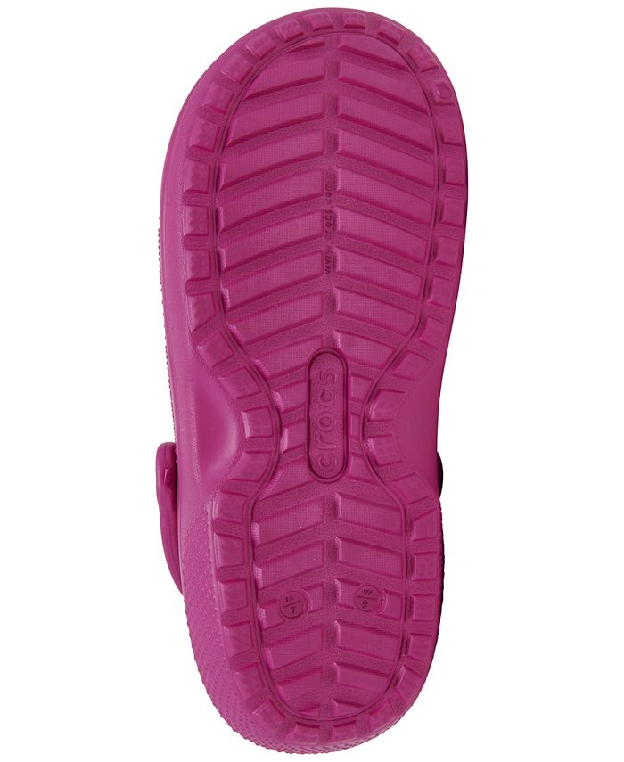 Crocs Women's Classic Lined Clogs from Finish Line - Macy's