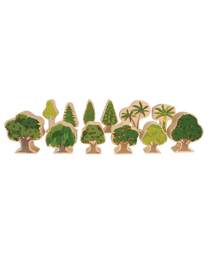 Kaplan Early Learning Four Seasons Wood Trees - Double-Sided - Macy's