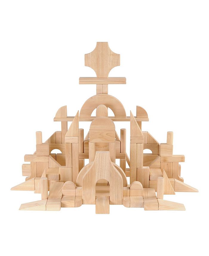 Kaplan Early Learning Unit Blocks - Basic Classroom Set I - 107 pieces ...